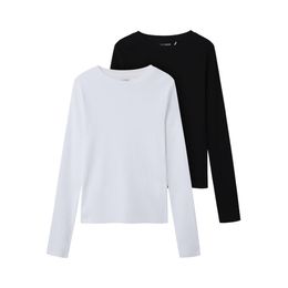 TWO SOON 2er-Pack Oberteil in Black | Gr.: 134/140
