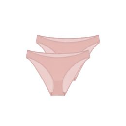 Dorina Damen Slip &raquo;Noa 3pp&laquo; federleichte Mikrofaser rosa Einheitsgr&ouml;&szlig;e