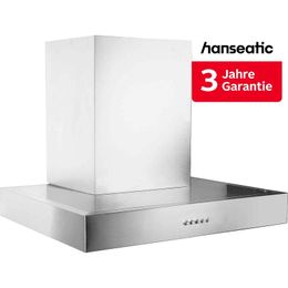 Hanseatic Wandhaube &raquo;SY-3503C1-P1-C120-L52-600&laquo; inkl. 3 Jahre Herstellergarantie silber F&uuml;r Abluft- oder Umluftbetrieb geeignet