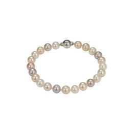 Firetti Damen Perlenarmband &raquo;Schmuck Geschenk Armschmuck Armkette Perle&laquo; Made in Germany - mit S&uuml;&szlig;wasserzuchtperle silber 19cm, Perlen Silber 925 (