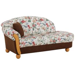 Home Affaire Ottomane &raquo;Milano, bequemes solit&auml;r Sofa im Landhaus-Stil, B/T/H 181/79/83cm&laquo; braun Chenille (70% Polyacryl, 30% Polyester);Chenille (70% 