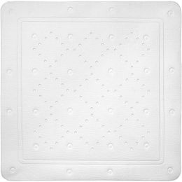 Kleine Wolke Duscheinlage &raquo;eckig&laquo; BxH: 75 x 75 cm wei&szlig; PVC Schaum B/L: 75cm x 75cm