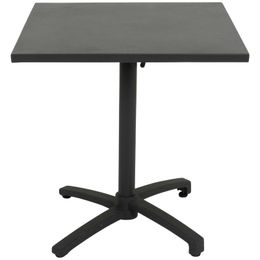 Garden Pleasure Garten-Essgruppe &raquo;TREVISO&laquo; Set, 3 Stk. tlg. grau Aluminium B/H/T: 170cm x 88cm x 70cm