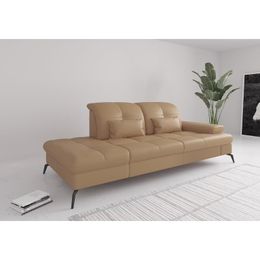 Sit & More sit&more Recamiere &raquo;Amica, inkl. Sitztiefenverstellung und Armteilverstellung&laquo; wahlweise mit Kopfteilverstellung und Stauraum braun B/H/T: 231cm x 