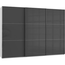 wimex Schwebet&uuml;renschrank &raquo;Level by fresh to go&laquo; mit Glast&uuml;ren wei&szlig; B/H/T: 300cm x 216cm x 65cm, T&uuml;ren: 3 Stk.