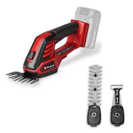 Einhell Akku-Grasschere &raquo;GE- CG 18/100 Li - 3 in 1-Solo&laquo; () ohne Akku und Ladeger&auml;t rot Ergonomischer Handgriff mit Softgrip