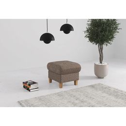OTTO home Polsterhocker &raquo;Glendale&laquo; mit Stauraum braun 100% Polyester B/H/T: 58cm x 48cm x 58cm, Chenille,mit Stauraum