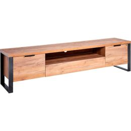 Jahnke TV-Board &raquo;LOOP&laquo; Breite ca. 180 cm braun Holzwerkstoff B/H/T: 180cm x 45cm x 39,5cm, 1 Stk., 2 Stk.