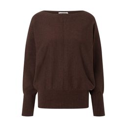 More & More More & More weiter Oversize-Pullover, Fledermaus&auml;rmel in brown | Gr.: 42