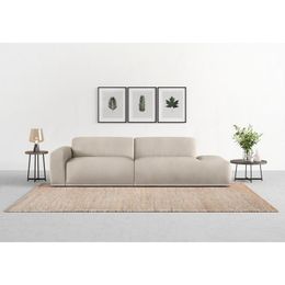 Trendmanufaktur Big-Sofa &raquo;Braga, mit hochwertigem Kaltschaum, Megasofa, in Cord erh&auml;ltlich&laquo; modernes Big-Sofa, Couch mit hohem Sitzkomfort, 277/72/107