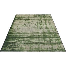 LUXOR living Teppich &raquo;Panama, LAGERR&Auml;UMUNG&laquo; rechteckig 5 mm H&ouml;he Flachgewebe, modernes Design, In- und Outdoor geeignet gr&uuml;n Polyester, Polypropylen B