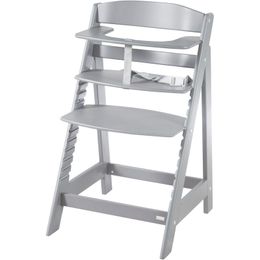 Roba Hochstuhl &raquo;Sit Up Flex&laquo; () aus Holz grau B/H/T: 45cm x 80cm x 54cm