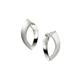 Firetti Damen Paar Creolen &raquo;Schmuck Geschenk/Matt Optik&laquo; silber Silber 925 (Sterlingsilber)