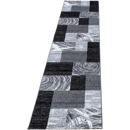Ayyildiz Teppiche L&auml;ufer &raquo;Parma 9220&laquo; rechteckig 9 mm H&ouml;he 80cm x 300cm (BxL) schwarz Kunstfaser B : 80cm 1 Stk., 9mm, L: 300cm