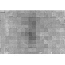 ARCHITECTS PAPER Fototapete &raquo;Atelier 47 Mosaic Tiles 1&laquo; geometrisch glatt Vlies, Wand, Schr&auml;ge, Decke grau Vlies B/L: 4m x 2,7m
