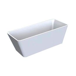 Welltime Badewanne &raquo;Sagres&laquo; H&ouml;he 60 cm mit Ablaufst&ouml;psel verstellbare F&uuml;&szlig;e &Uuml;berlauf Freistehend, 170x74x60 (LxBxH), Sanit&auml;racryl, mit Pop Up Ventil 