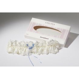 Lascana Strumpfband aus edler Spitze, sexy Dessous, Reizw&auml;sche beige Einheitsgr&ouml;&szlig;e Strumpfband