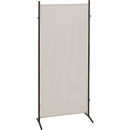 Merxx Sichtschutzelement beige Kunststoff, Stahl H/L: 188cm x 80m