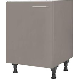 Nobilia Sp&uuml;lenschrank &raquo;"Laser", Ausrichtung w&auml;hlbar, vormontiert, in den Breiten&laquo; 45 und 60 cm, mit h&ouml;henverstellbaren Sockelf&uuml;&szlig;en B/H/T: 60cm x 87cm 