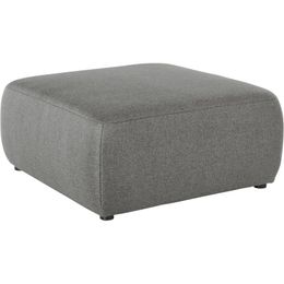 DOMO collection Hocker &raquo;Cesena modern, zeitlos und bequem&laquo; grau B/H/T: 88cm x 39cm x 88cm, Struktur fein