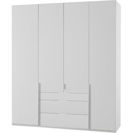 wimex Kleiderschrank &raquo;New York&laquo; wahlweise 208 oder 236cm hoch wei&szlig; B/H/T: 180cm x 236cm x 58cm, Schubladen: 3 Stk. T&uuml;ren: 4 Stk.
