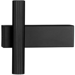 NOVA LUCE Wandleuchte &raquo;OKEN&laquo; LED-Modul 1 Stk. Warmwei&szlig; schwarz 2, H: 15cm, 1 Stk.