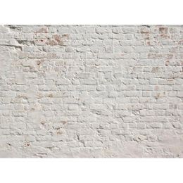 Livingwalls living walls Fototapete &raquo;Klinker Backstein&laquo; glatt Vlies, Wand, Schr&auml;ge bunt Vlies B/L: 3,5m x 2,55m