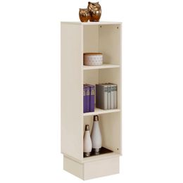 OTTO home Regal &raquo;Milan&laquo; H&ouml;he 128 cm, Massivholz, FSC -zertifiziert beige Massivholz B/H/T: 40cm x 128cm x 34cm, 3 Stk.