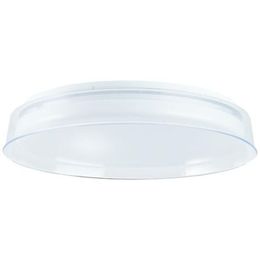 Brilliant LED Deckenleuchte &raquo;Leanna&laquo; 1 Stk. Farbwechsler Tuya-App,inkl. Fernbedienung,&Oslash;41 cm,Kunststoff/Metall,transparent/wei&szlig; wei&szlig; 1, &Oslash; 41cm H: 8cm, 1 Stk.