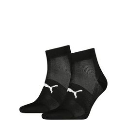 Puma Herren Puma Kurzsocken &raquo;Puma UNISEX SPORT LIGHT QUARTER 2P&laquo; 2 Paar, mit verst&auml;rktem Fersen- und Zehenbreich schwarz 39-42