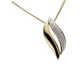 Firetti Damen Kettenanh&auml;nger &raquo;Schmuck Geschenk Gold 333 Halsschmuck Anh&auml;nger f&uuml;r Halskette&laquo; mit Brillanten gold 0,01 P2 = erkennbare Einschl&uuml;sse, 