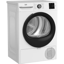 Beko W&auml;rmepumpentrockner &raquo;BM3T38220X&laquo; W&auml;rmepumpentechnologie: energiesparend trocknen &ndash; 8 kg wei&szlig; Einf&uuml;ll&ouml;ffnung: XL, 34 cm Durchmesser