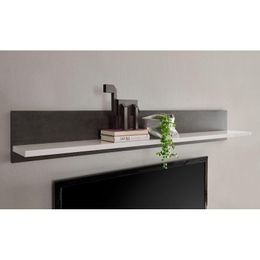Home Affaire Wandregal &raquo;Etero&laquo; Breite 150 cm wei&szlig; Holzwerkstoff B/H/T: 150cm x 28cm x 23cm