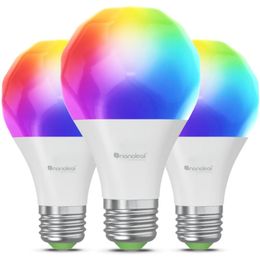 NANOLEAF LED-Leuchtmittel 3 Stk. bunt Einheitsgr&ouml;&szlig;e