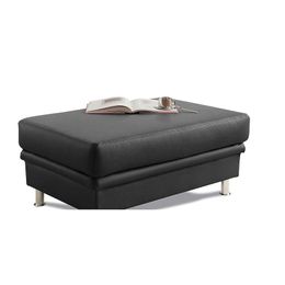 Sit & More sit&more Hocker &raquo;Mailand, B: 102 cm&laquo; individuell zu kombinieren grau Luxus-Kunstleder;Kunstleder Softlux ;NaturLEDER (echtes Rindleder)/Korpus 