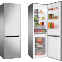Amica K&uuml;hl-/Gefrierkombination &raquo;KGCN 388 145 E&laquo; 181 cm hoch 54 cm breit silber AirSystem - Umluftk&uuml;hlung