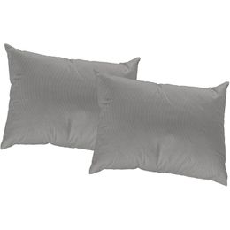Adam Dekokissen &raquo;Uni Light Collection&laquo; im Uni Design grau Obermaterial: 100% Baumwolle B/L: 60cm x 40cm, 1 Stk.