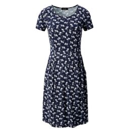 Aniston SELECTED Sommerkleid in marine-wei&szlig;-bedruckt | Gr.: 34