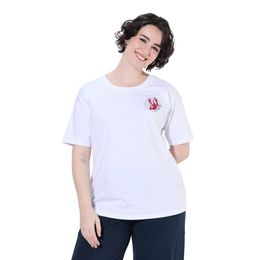 Ulla Popken Shirt in schneewei&szlig; | Gr.: 50-52