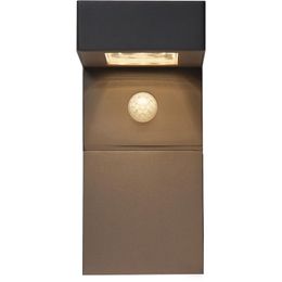 Parforce Traditional Hunting LED Solarleuchte &raquo;Solar-Wandleuchte Vici&laquo; LED-Board 1 Stk. Warmwei&szlig; Bewegungs- und D&auml;mmerungssensor, bis zu 300 lm f&uuml;r 25 Sekunden braun 1, H: 20cm, 1