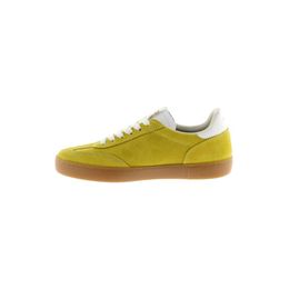 victoria Unisex-Sneaker aus Leder &bdquo;Berlin Ciclista Serraje&ldquo; Gelb | Gr.: 37