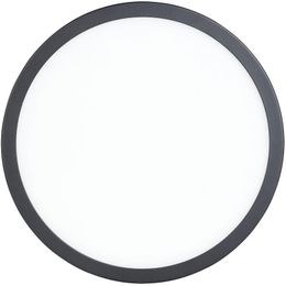 Eglo Aufbauleuchte &raquo;Fueva 5 Deckenlampe, Deckenbeleuchtung, Metall und Kunststoff, Lampe&laquo; LED-Modul 1 Stk. Warmwei&szlig; Aufbauleuchte - H2,8 x &Oslash;28,5 cm - 