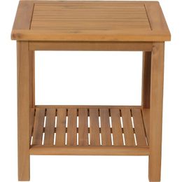 Garden Pleasure Gartentisch &raquo;Beistelltisch &raquo;IOWA&laquo;&laquo; Gartentisch, Balkontisch, OTTOs Choice, BxTxH: 45x45x45 cm braun B/H/T: 45cm x 45cm x 45cm