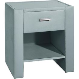 Home Affaire Nachttisch Nachtkonsole mit 1 Schubkasten und 1 Ablagefach blau B/H/T: 50cm x 61cm x 41cm