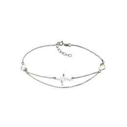 Firetti Fu&szlig;kette &raquo;Schmuck Geschenk Silber 925 K&ouml;rperschmuck Ankerkette&laquo; mit symbolischen Elementen silber Silber 925 (Sterlingsilber) Fu&szlig;kette