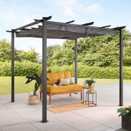 Konifera Pavillon-Ersatzdach geeignet f&uuml;r &raquo;Tilos&laquo;, BxT: 233x238 cm grau Einheitsgr&ouml;&szlig;e