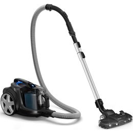 Philips Bodenstaubsauger &raquo;FC9747/09 7000 Series&laquo; 900 W beutellos mit 2 l Fassungsverm&ouml;gen und Tri-Active-LED-D&uuml;se schwarz Einheitsgr&ouml;&szlig;e Bodenstaubsauger