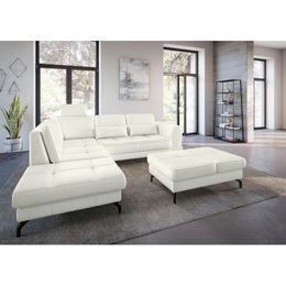 Sit & More sit&more Sofa-Kopfst&uuml;tze &raquo;Bendigo&laquo; wei&szlig; Holzwerkstoff B/H/L: 50cm x 25cm