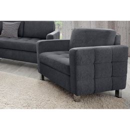 Sit & More sit&more Sessel &raquo;Pablo&laquo; grau Luxus-Microfaser ALTARA NUBUCK (100% Polyester);Kunstleder SOFTLUX ;Luxus-Microfaser (90% Polyester; 10% Polyamid) Luxus-