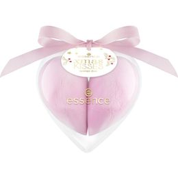 Essence Damen Make-up Schwamm &raquo;xmas KiSSES sponge duo&laquo; mit zwei Schw&auml;mmen rosa Einheitsgr&ouml;&szlig;e